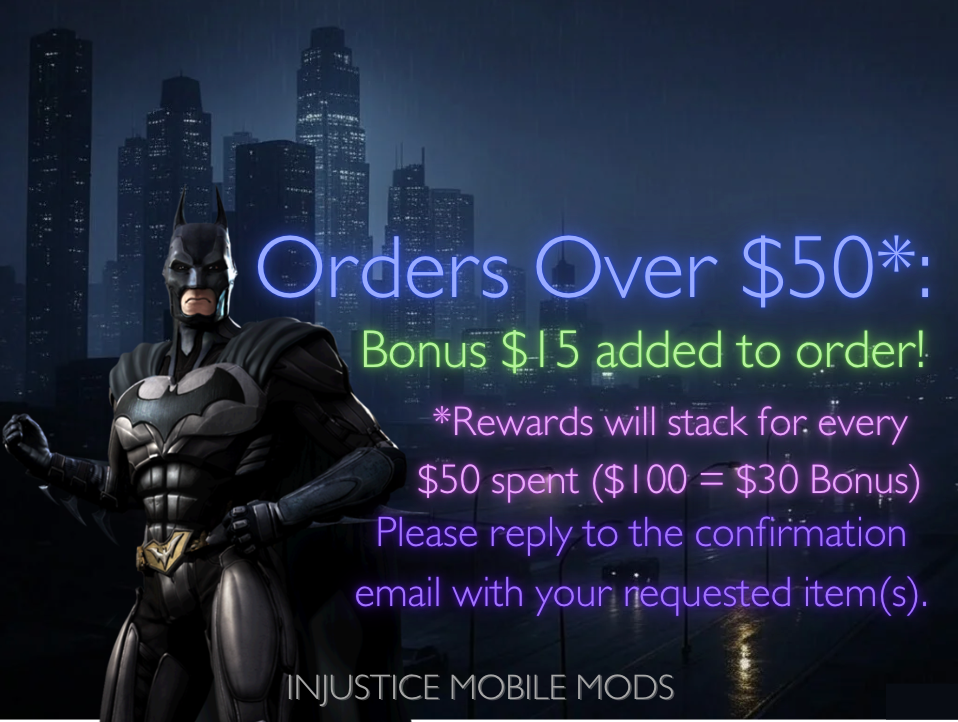 Injusticemobilemods.shop – Injustice Mobile Mods Shop